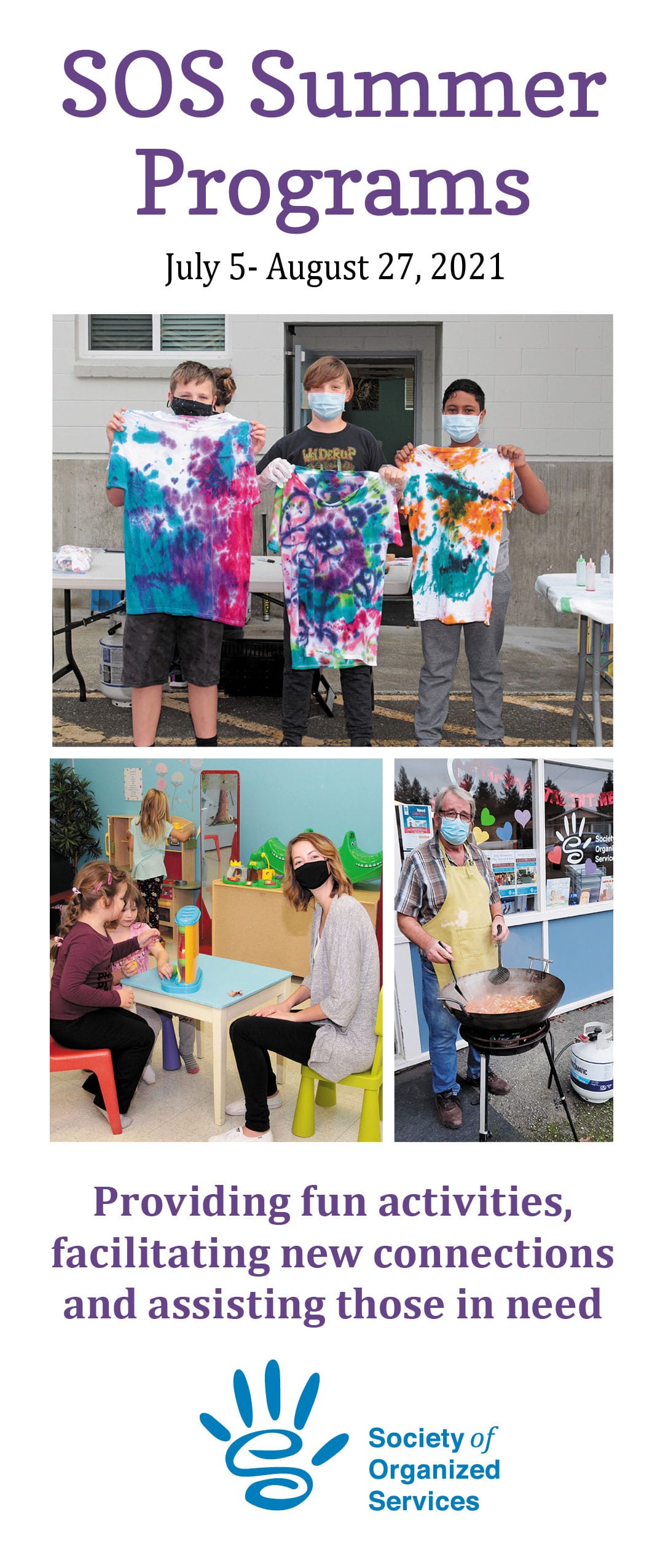 SOS Summer Program Guide 2021 - SOS - Society of Organized Services